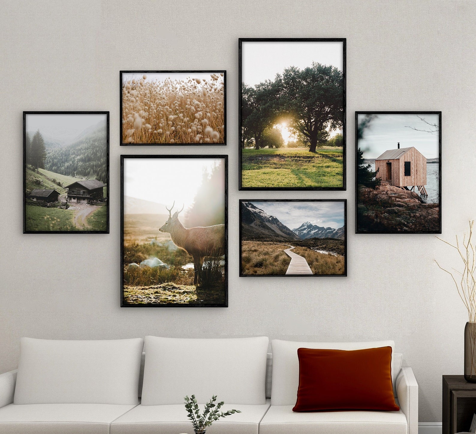 200x NATURE Printable Set Nature Wall Art Forest Prints - Etsy