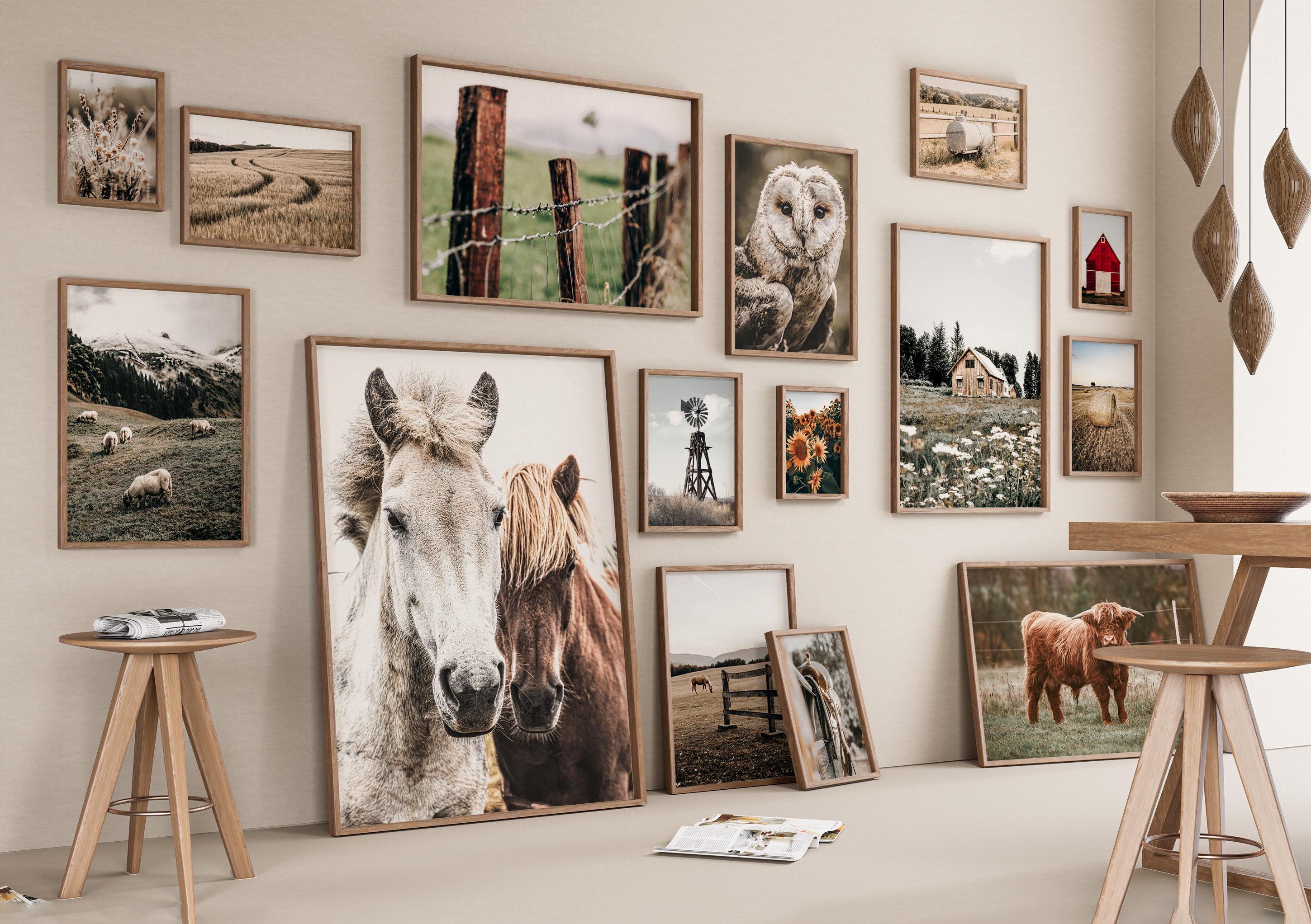 1200x FARMHOUSE Printable Set, Rustic Wall Art, Farm Prints, Farmhouse ...