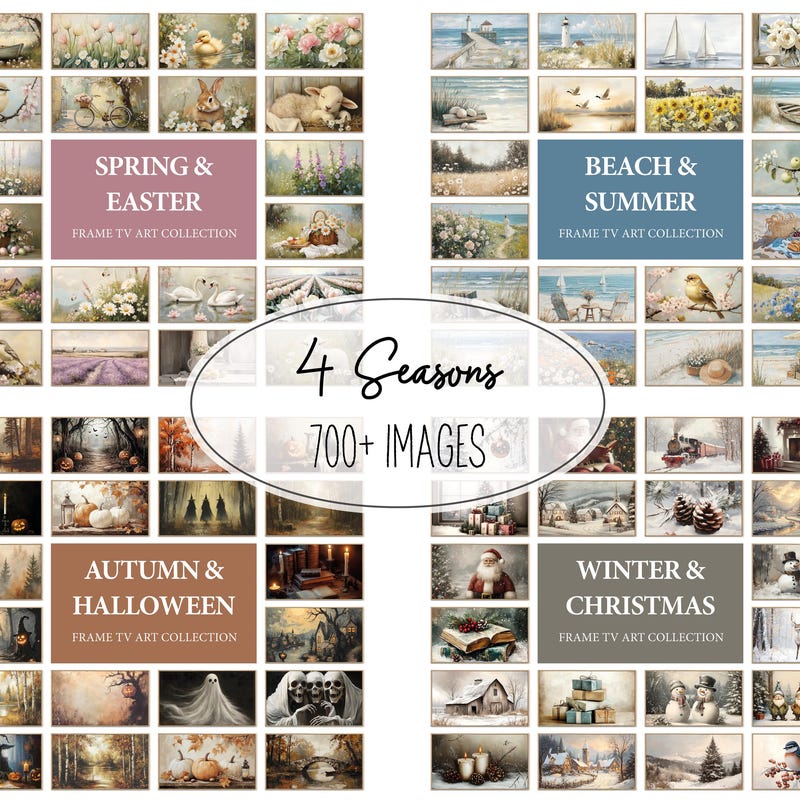 4 Seasons Art - Etsy