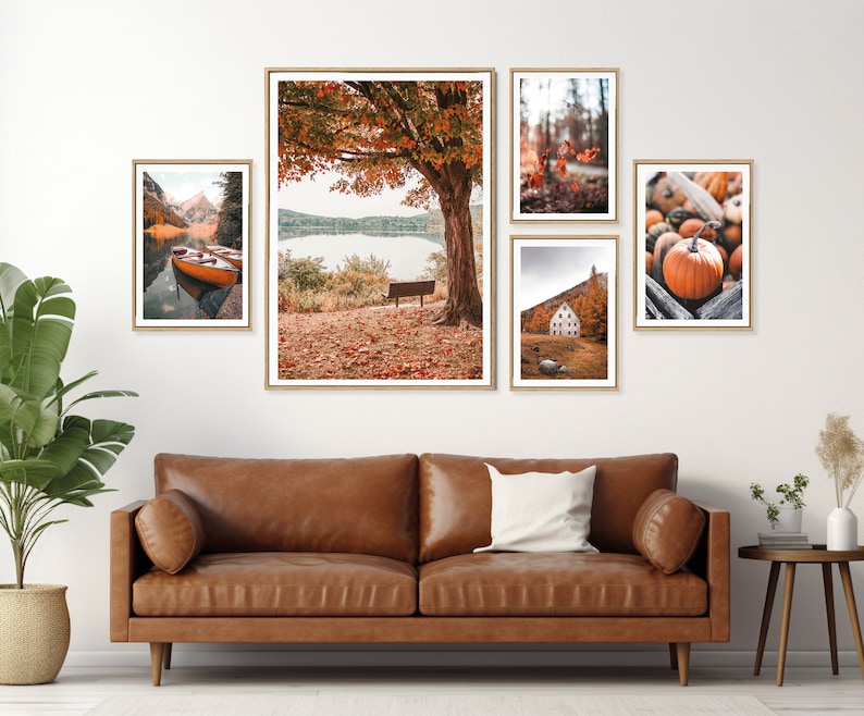 1000x Autumn Printable Set, Fall Wall Art, Fall Prints, Halloween Decor ...