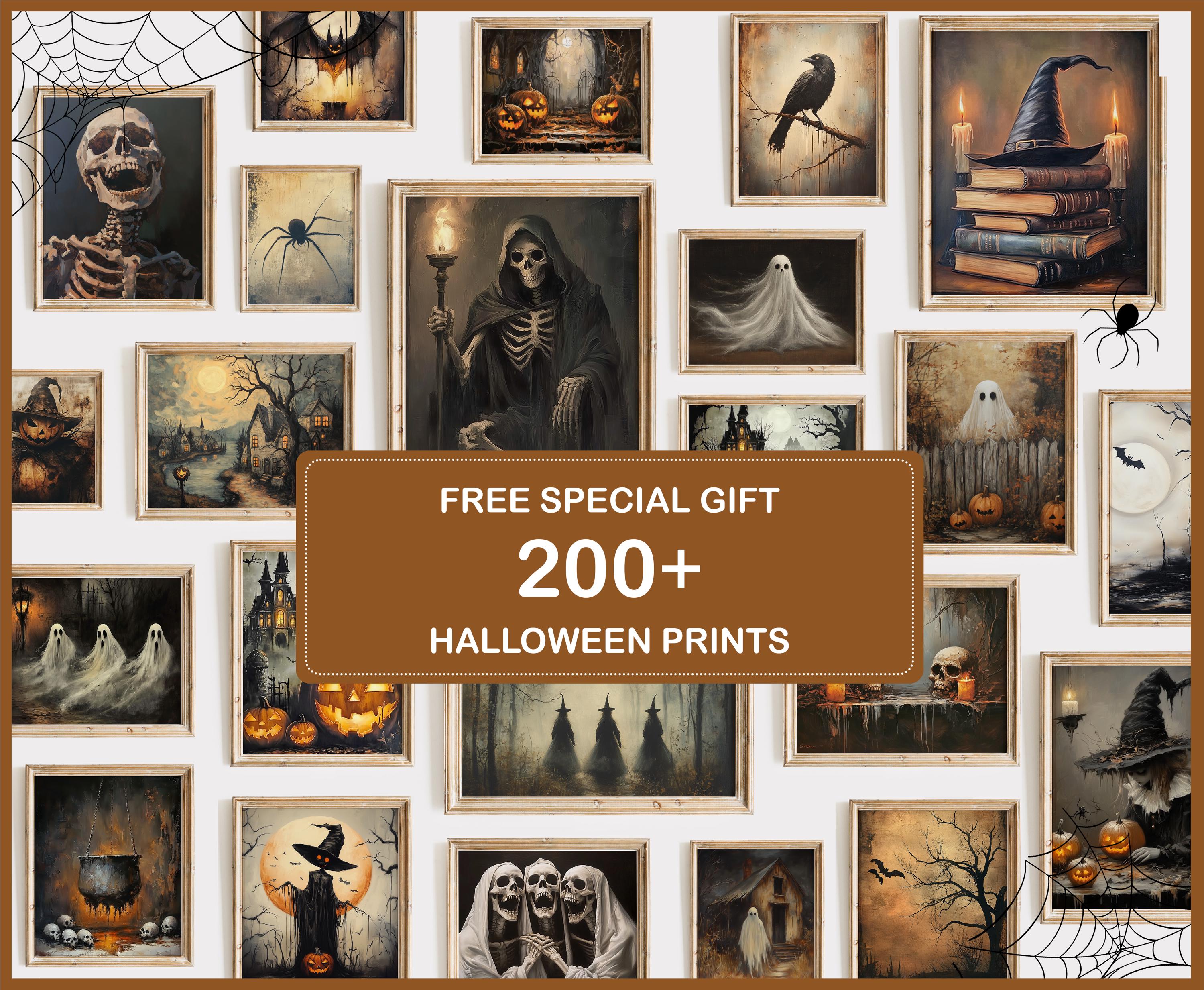 1000x Autumn Printable Set, Fall Wall Art, Fall Prints, Halloween Decor ...