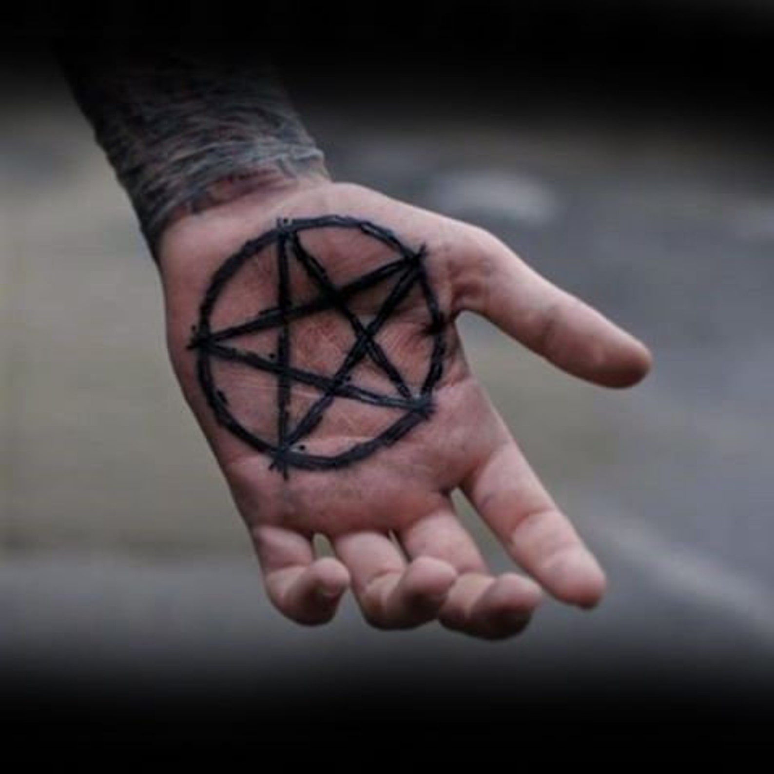 Pentagram Palm Attunement Etsy