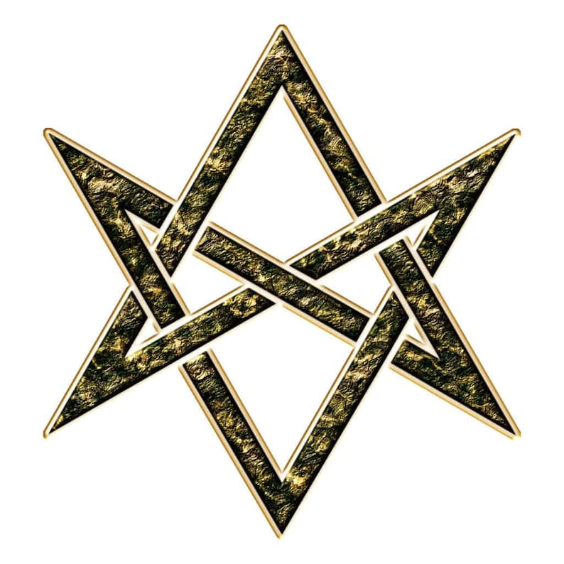 Unicursal Hexagram Thelema Sigil Attunement - Etsy