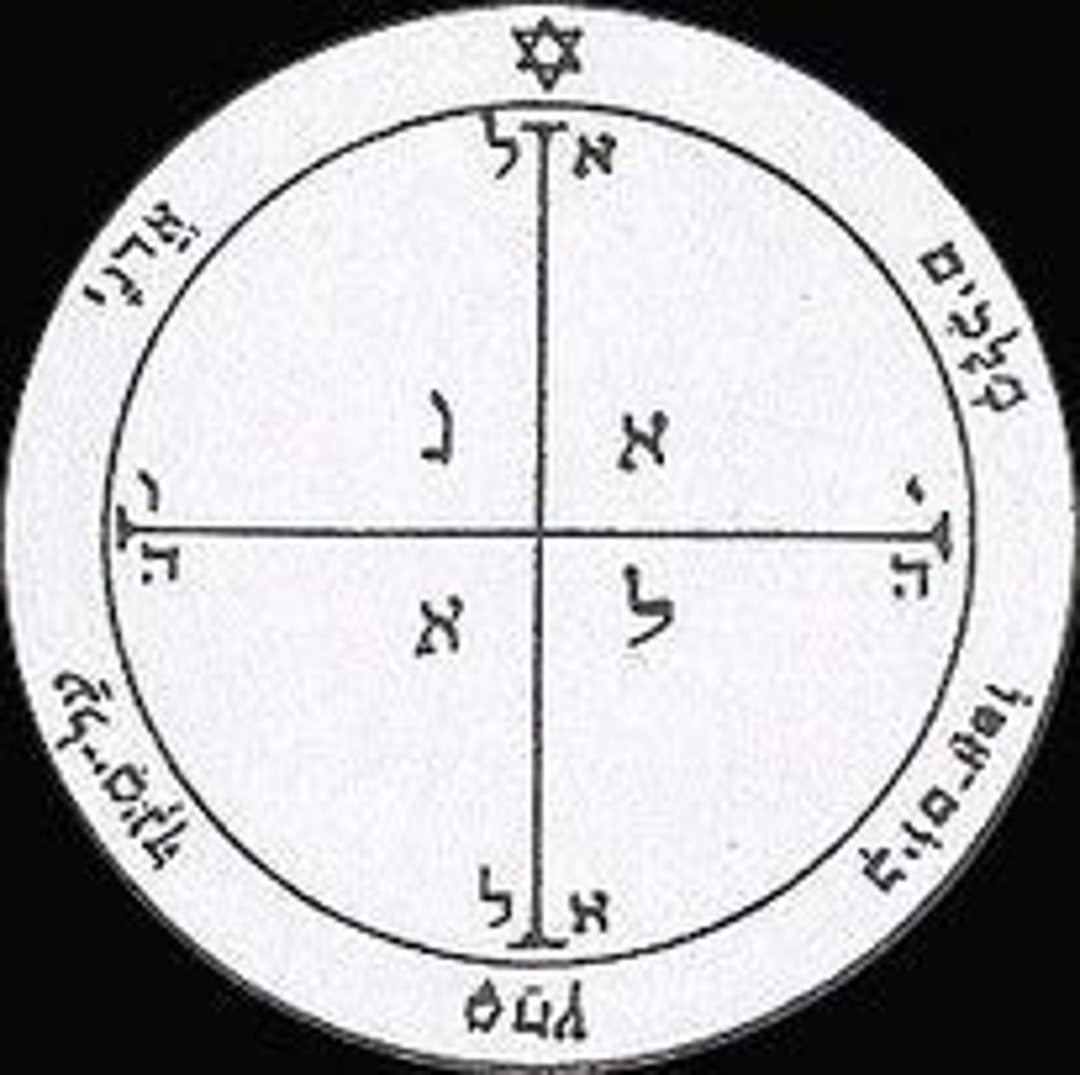 The Fourth Pentacle of Mars Attunement - Etsy