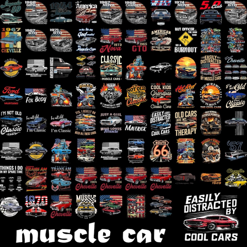 Vintage Car Show Tshirts - Etsy