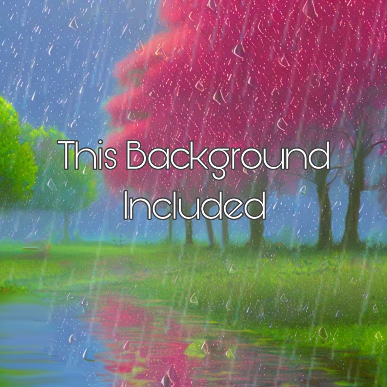 Best Cute Rainy Day PNG Rain Sublimation Bundle Commercial - Etsy