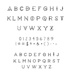 Coven Hand-lettered Archaic Font, OTF & TTF for Crafter, Cricut ...