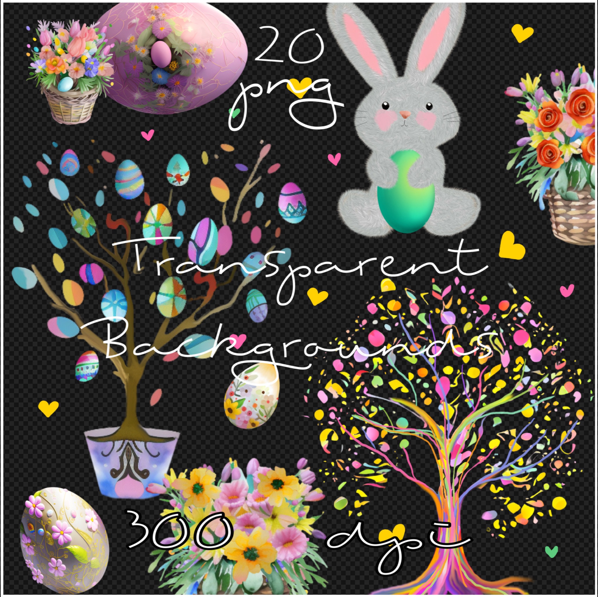 Best Spring Garden Clipart Bundle PNG Sublimation - Etsy