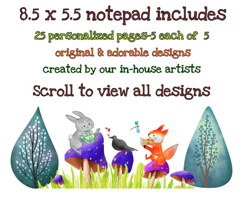 Adorable Woodland Animals Lunch-notes Add Fun to Your Child’s Day ...