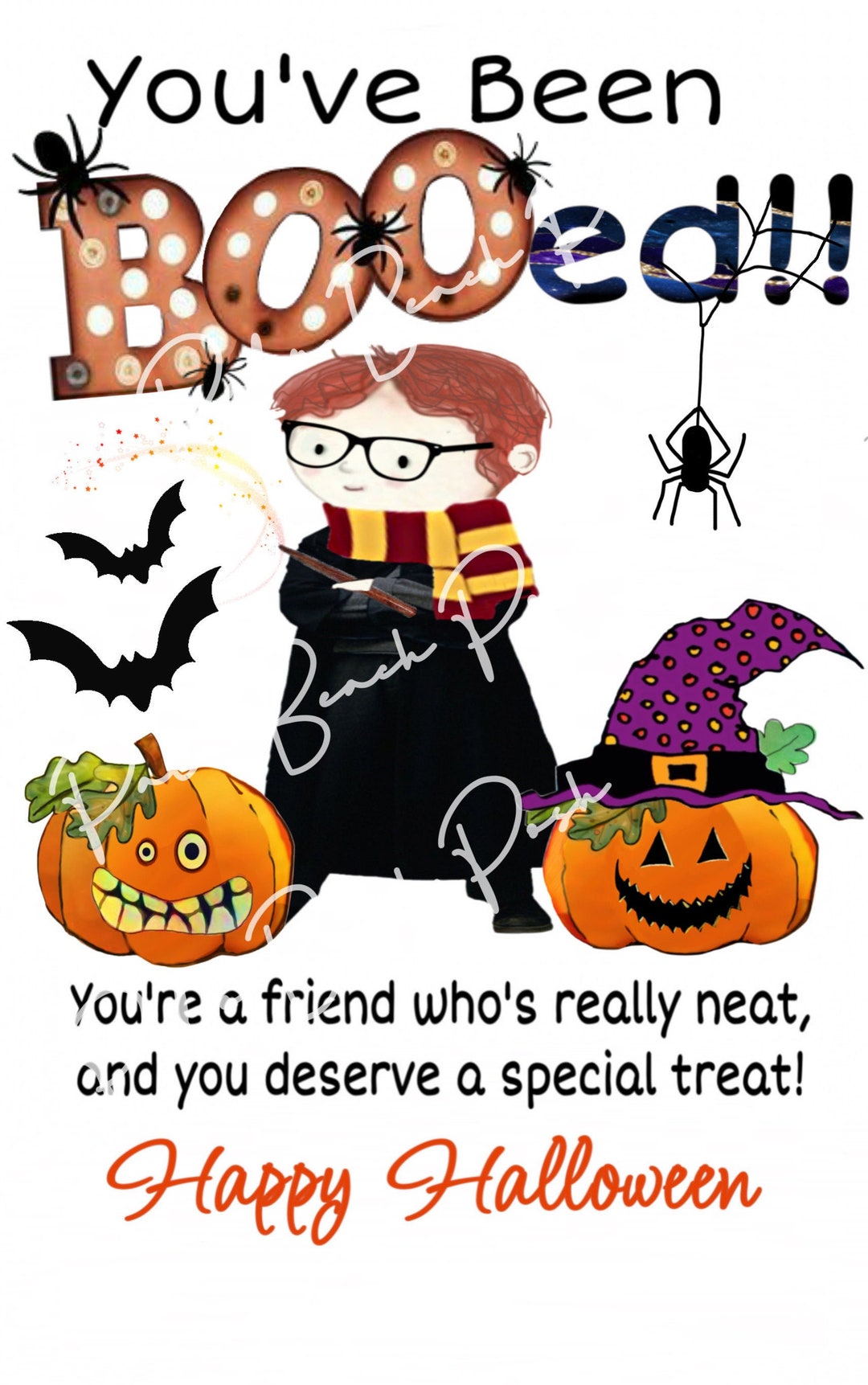 Personalize This Download With a Name at the Bottom-youve Been Booed ...