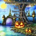Halloween Printable Art Spooky Scene Backgrounds Commercial - Etsy