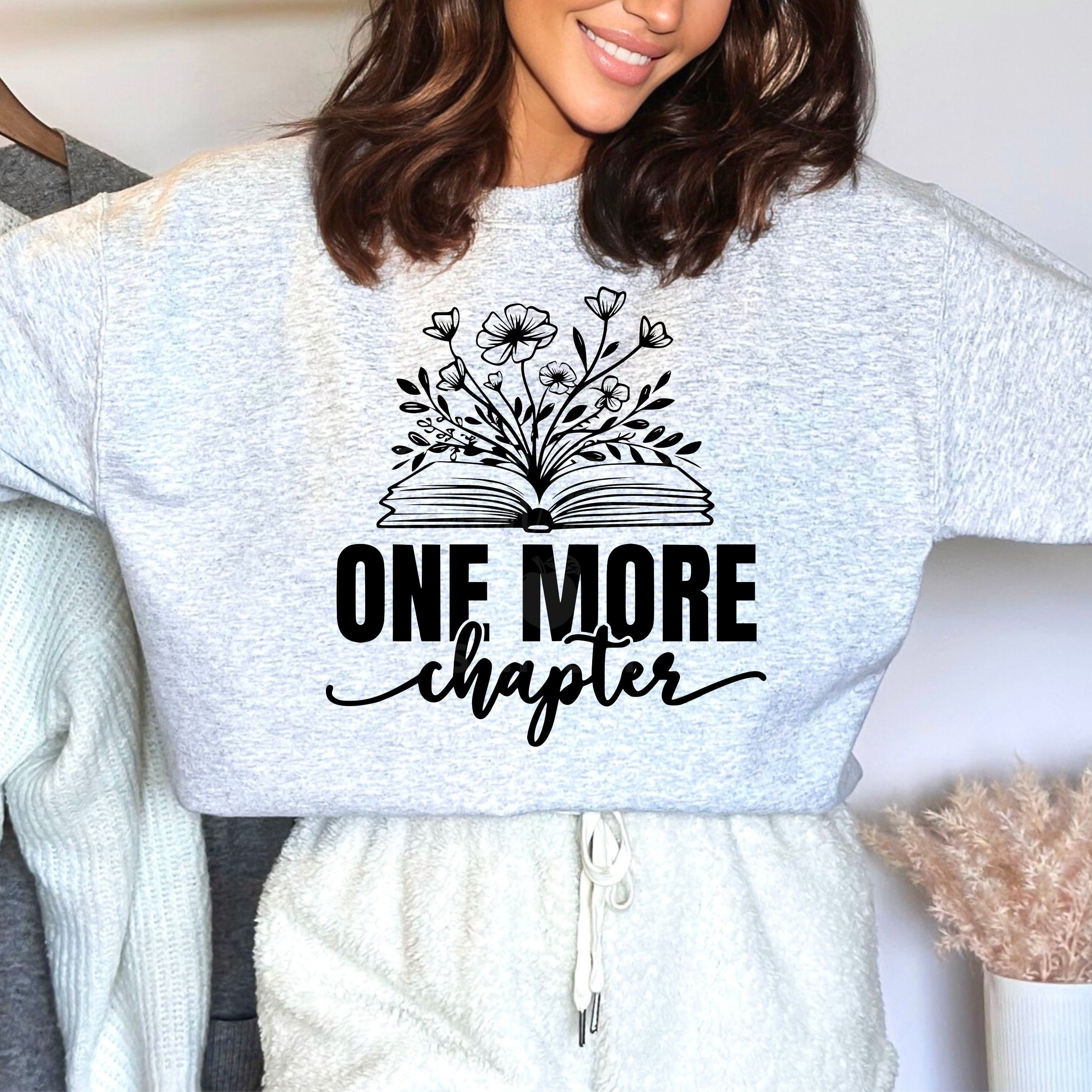 Reading SVG, One More Chapter Svg, Reading Png, Book Reading Svg - Etsy