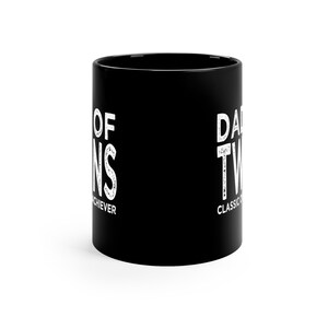 Twins Dad Mug, Dad of Twins Classic Overachiever Mug, Surprise ...