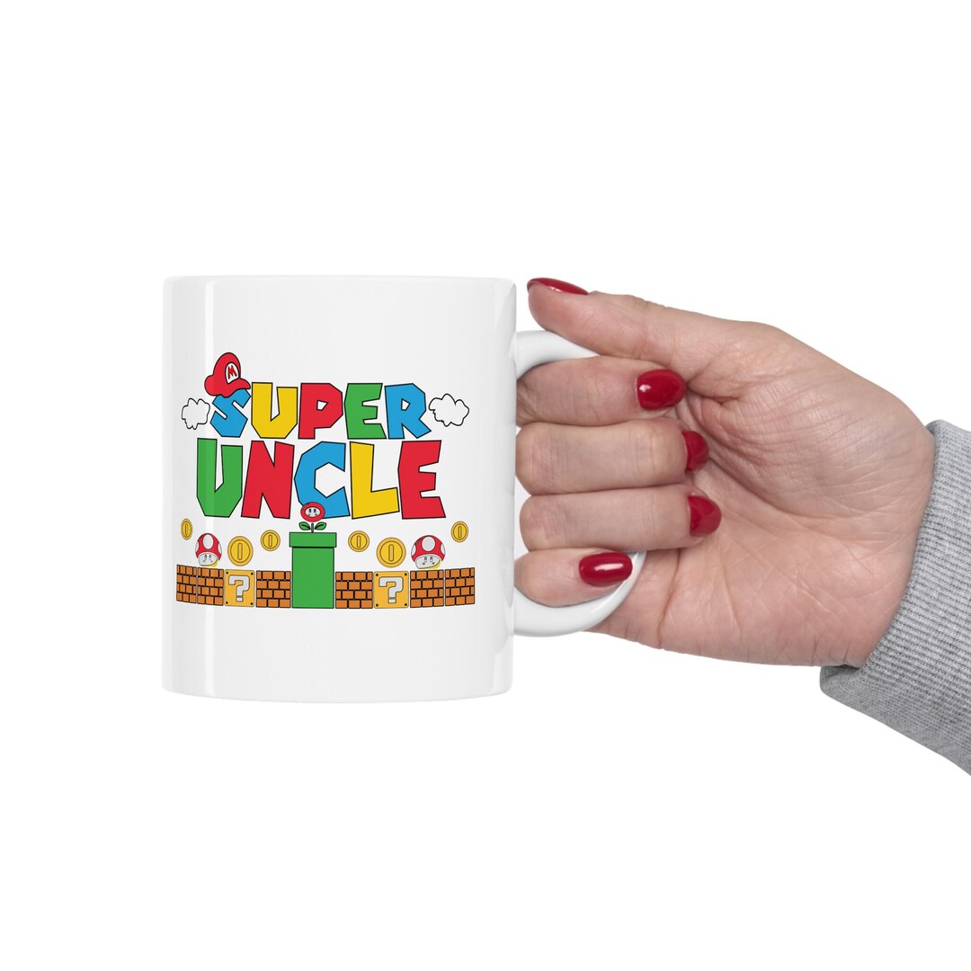 Super Uncle Mug, Funny Uncle Mug, Father's Day Gift Uncle Mug, Gamer ...