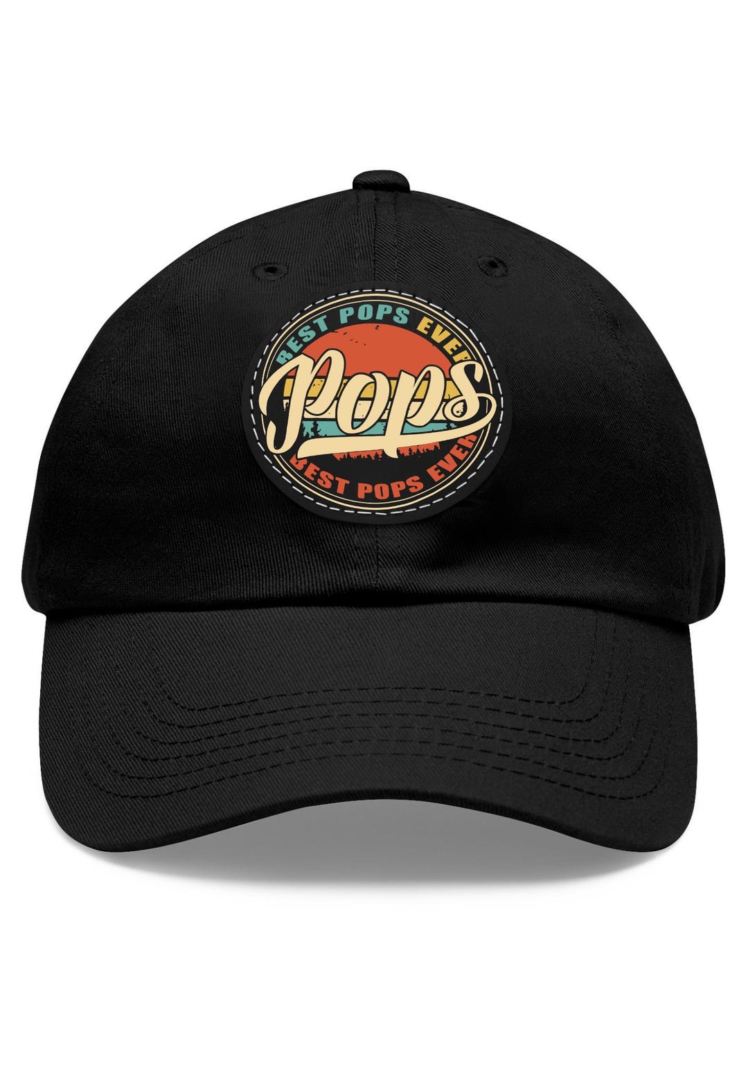Best Pops Ever Hat, Pops With Leather Patch, Fathers Day Gift, New Pops ...