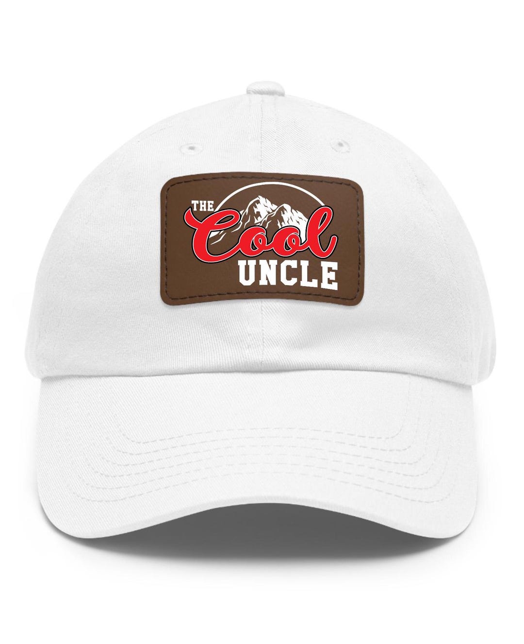 Fathers Day Uncle Gift, the Cool Uncle Hat, Uncle With Leather Patch ...