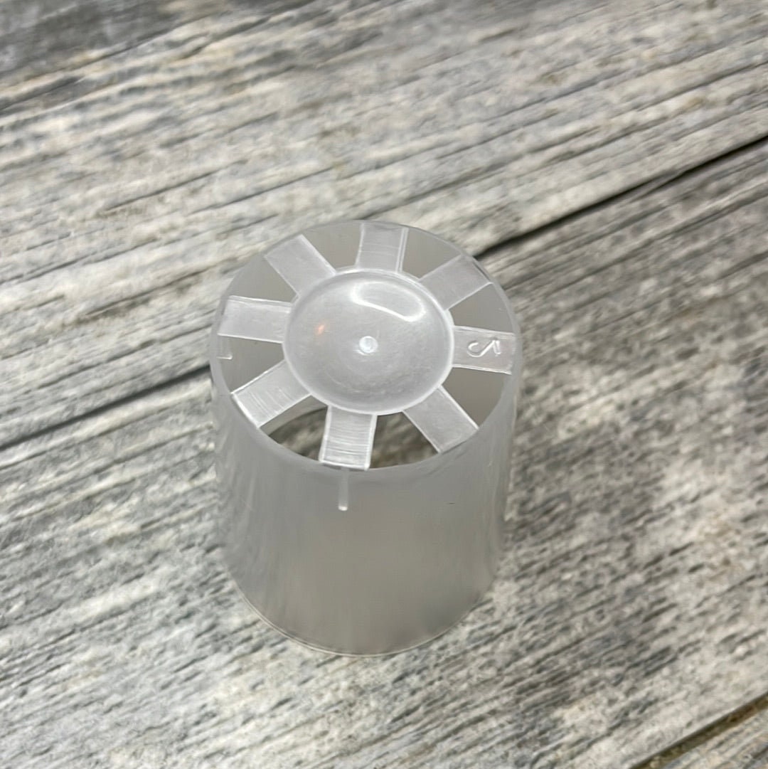 1.5” Round Clear Seedling Pot, Miniature Flower Pot, Seed Starting Pot ...