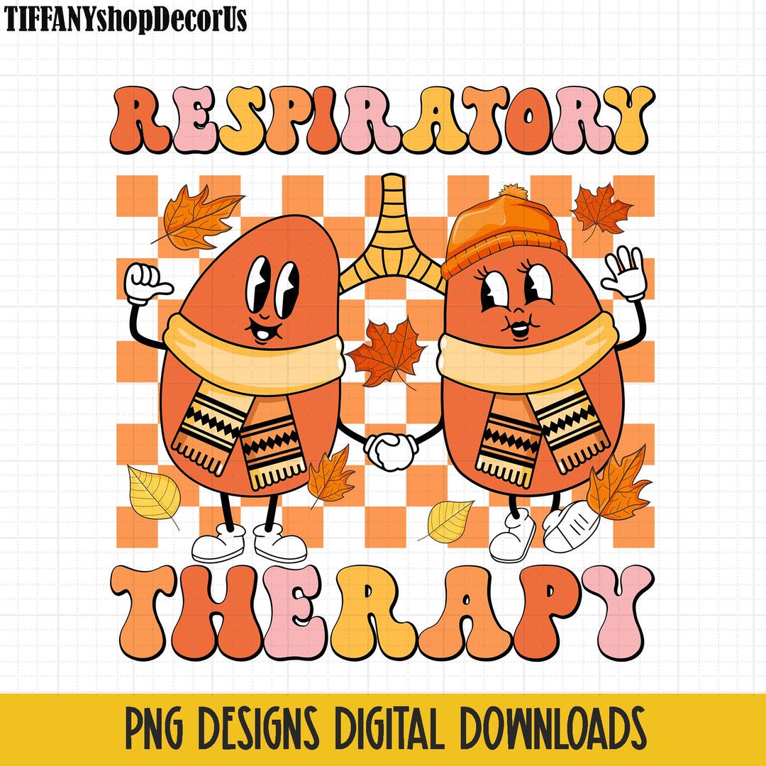 Respiratory Therapy Fall Season Png, Respiratory Therapist Thanksgiving ...