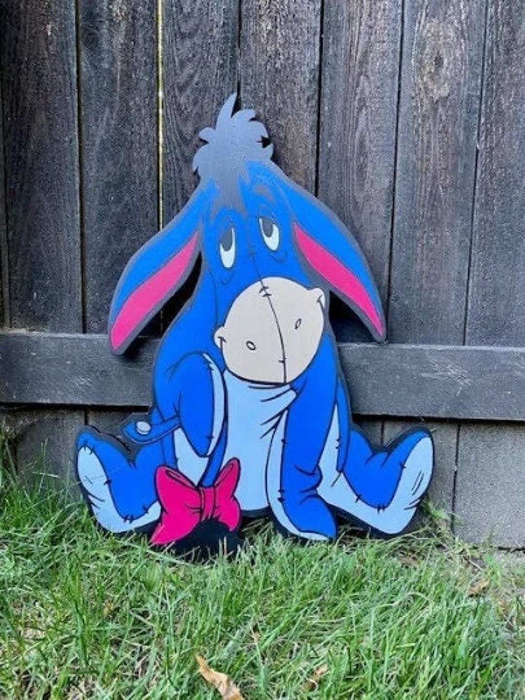 2ft Eeyore Individual Cutout, Standee, Party Decor, Photo Prop, Party ...