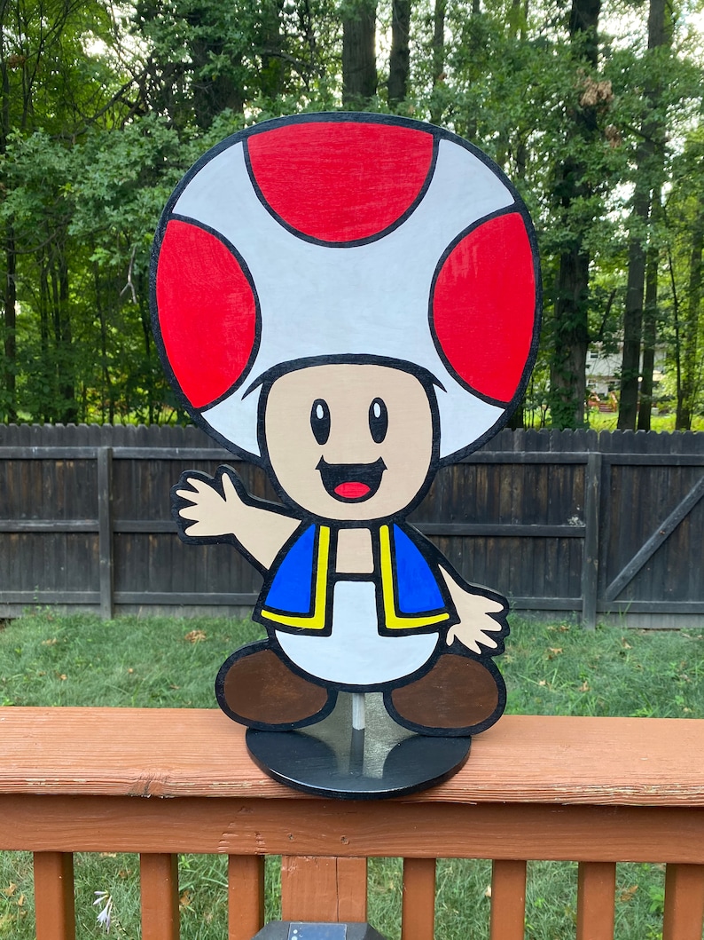 2ft Mario Bros Individual Cutouts, Standee, Party Decor, Photo Prop ...