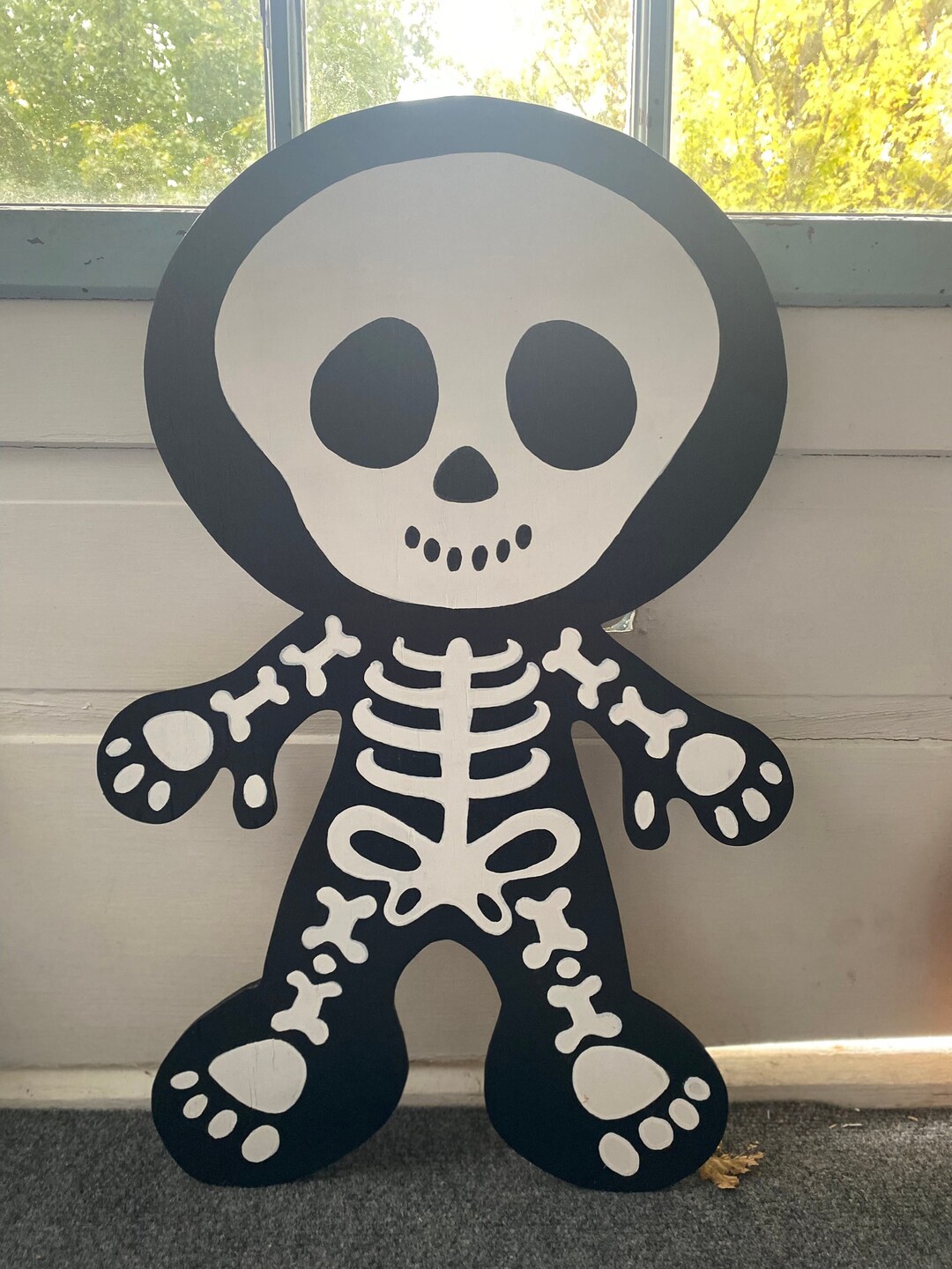 2ft Skeleton Individual Cutout, Standee, Party Decor, Photo Prop, Party ...