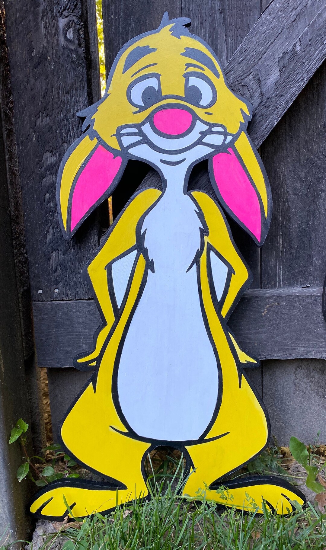 2ft Rabbit Individual Cutout, Standee, Party Decor, Photo Prop, Party ...