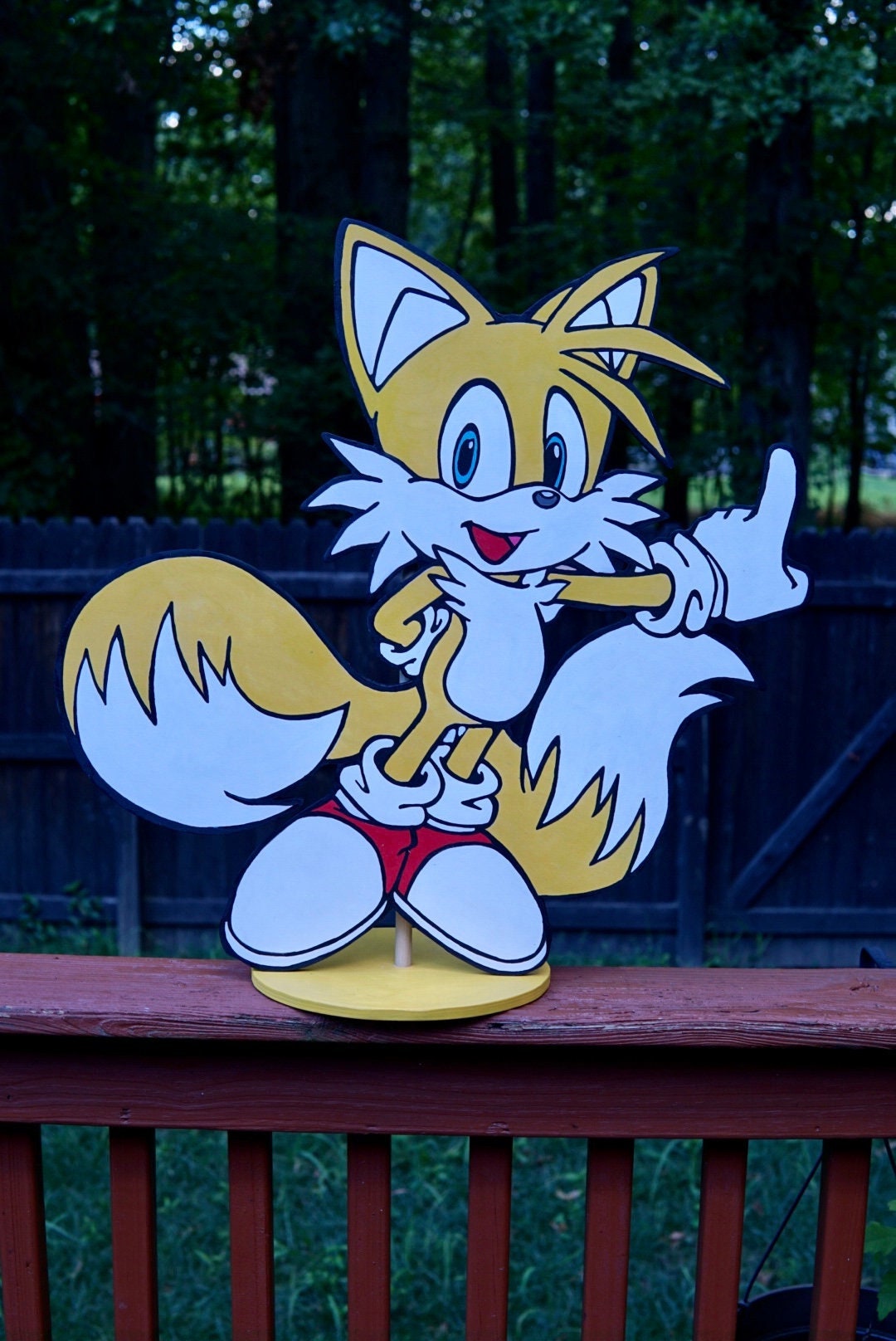 2ft Tails Individual Cutout, Standee, Party Decor, Photo Prop, Party ...