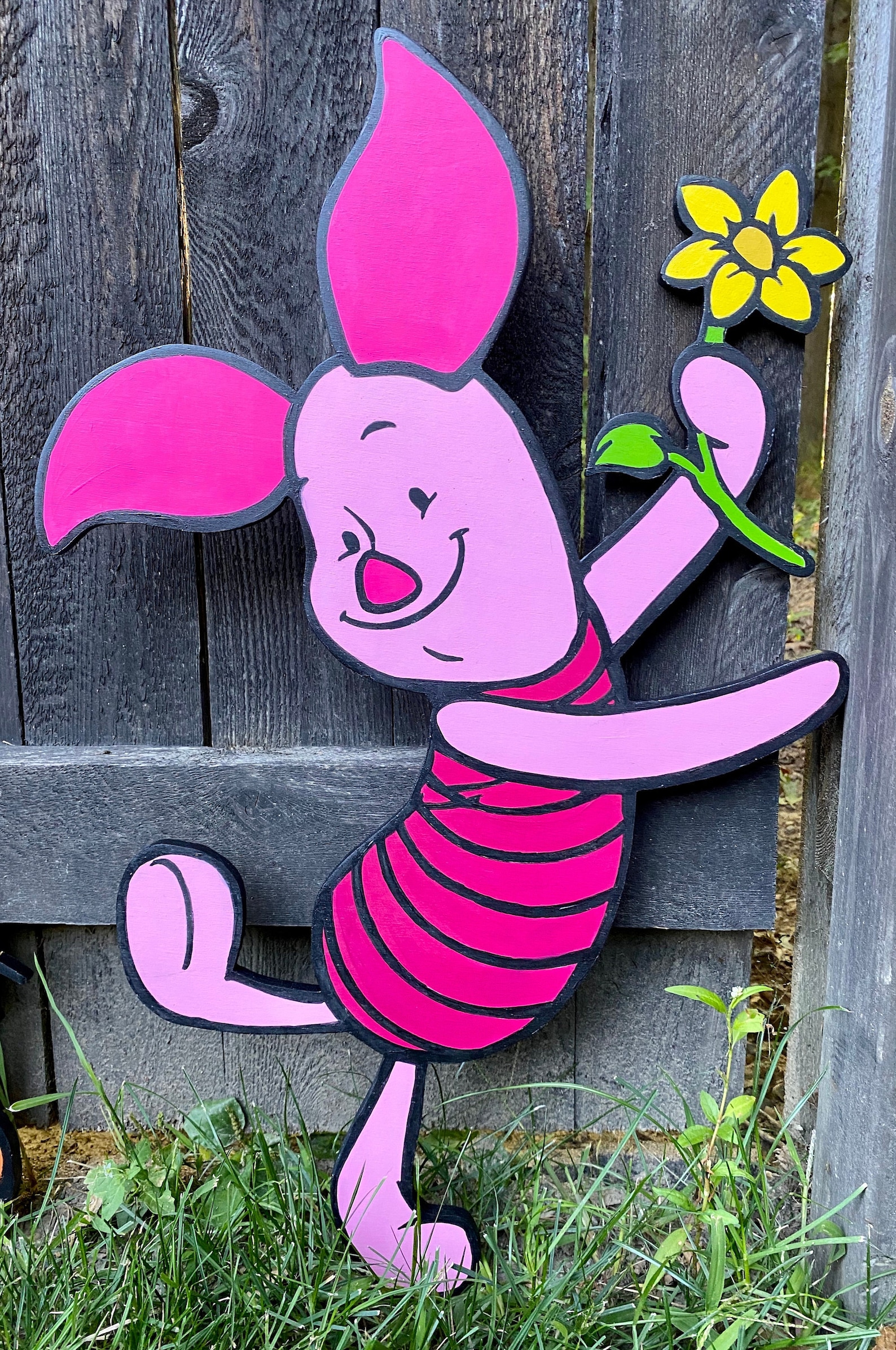 2ft Piglet Individual Cutout, Standee, Party Decor, Photo Prop, Party ...