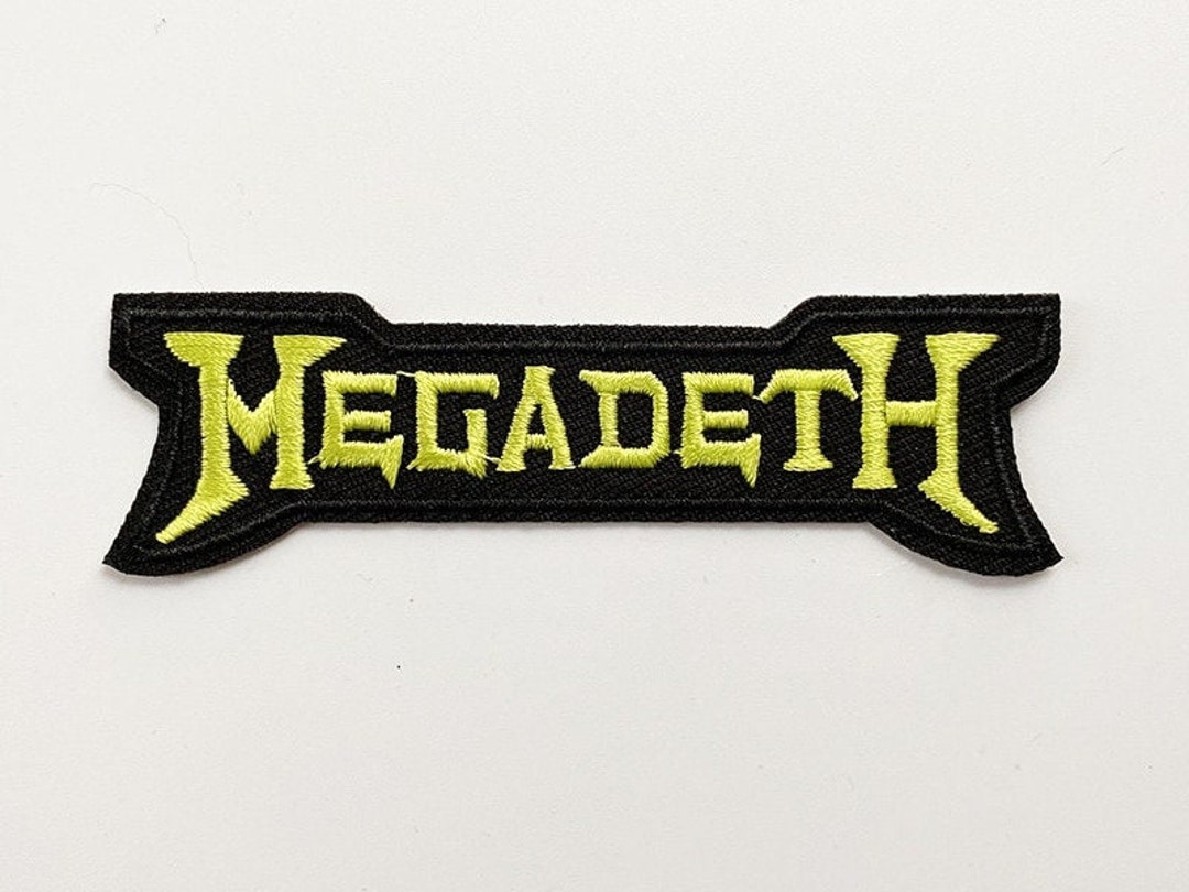 MEGADETH PATCH Iron on NEW Metal Metallica Anthrax Slayer Judas Priest ...