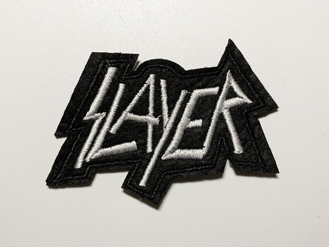 SLAYER Iron-on Patch NEW Rock Band Metal Pantera Sepultura Metallica ...