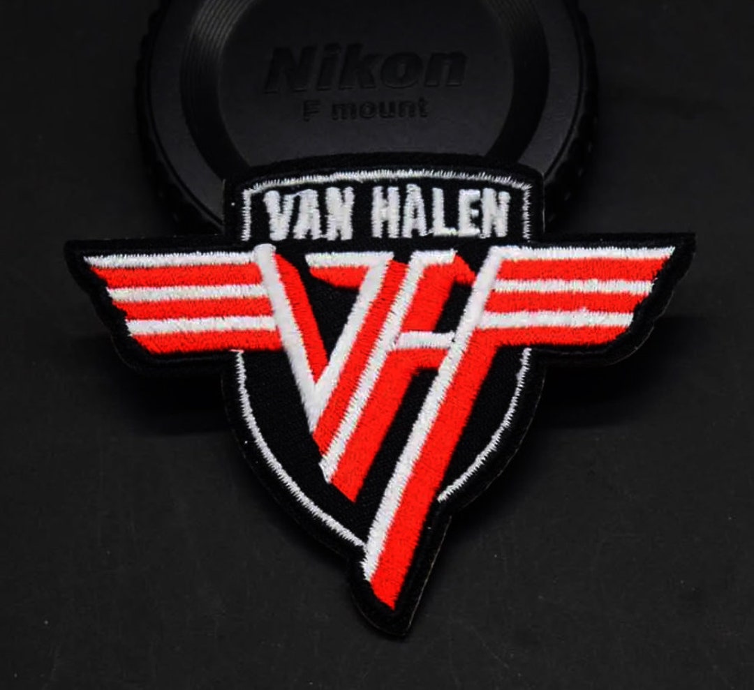VAN HALEN PATCH Iron-on Embroidered Guns N Roses Kiss Ac/dc Aerosmith ...