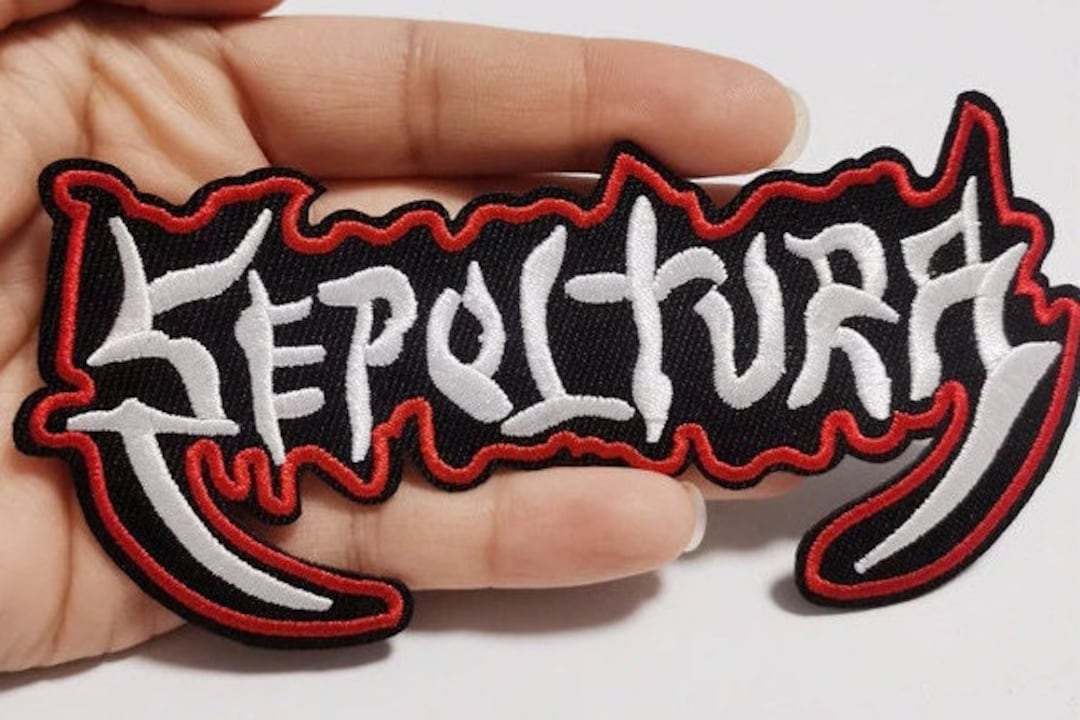 SEPULTURA Iron on Patch Band Soulfly Pantera Slayer Metallica Lamb of ...