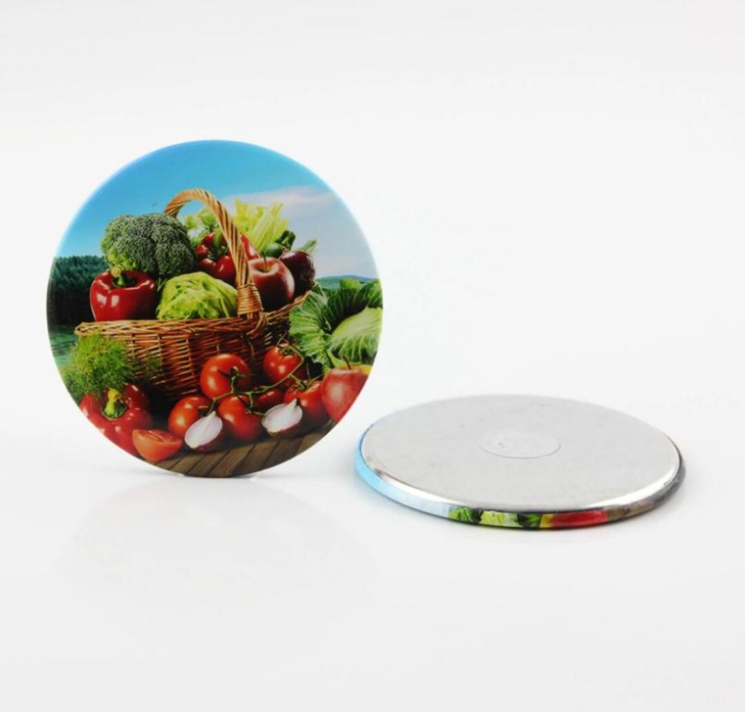 Round Custom (6 Pieces) PREMIUM FRIDGE PHOTO Magnets / 3 Inch (76mm) - Etsy