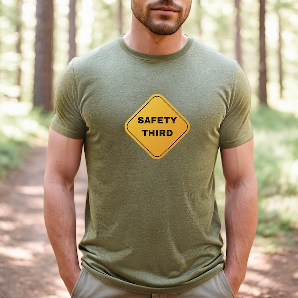 Safety Third Tshirt - Etsy