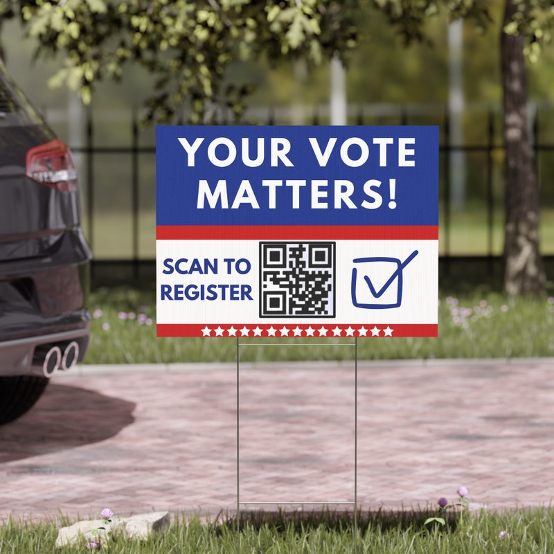 Vote No Yard Sign - Etsy