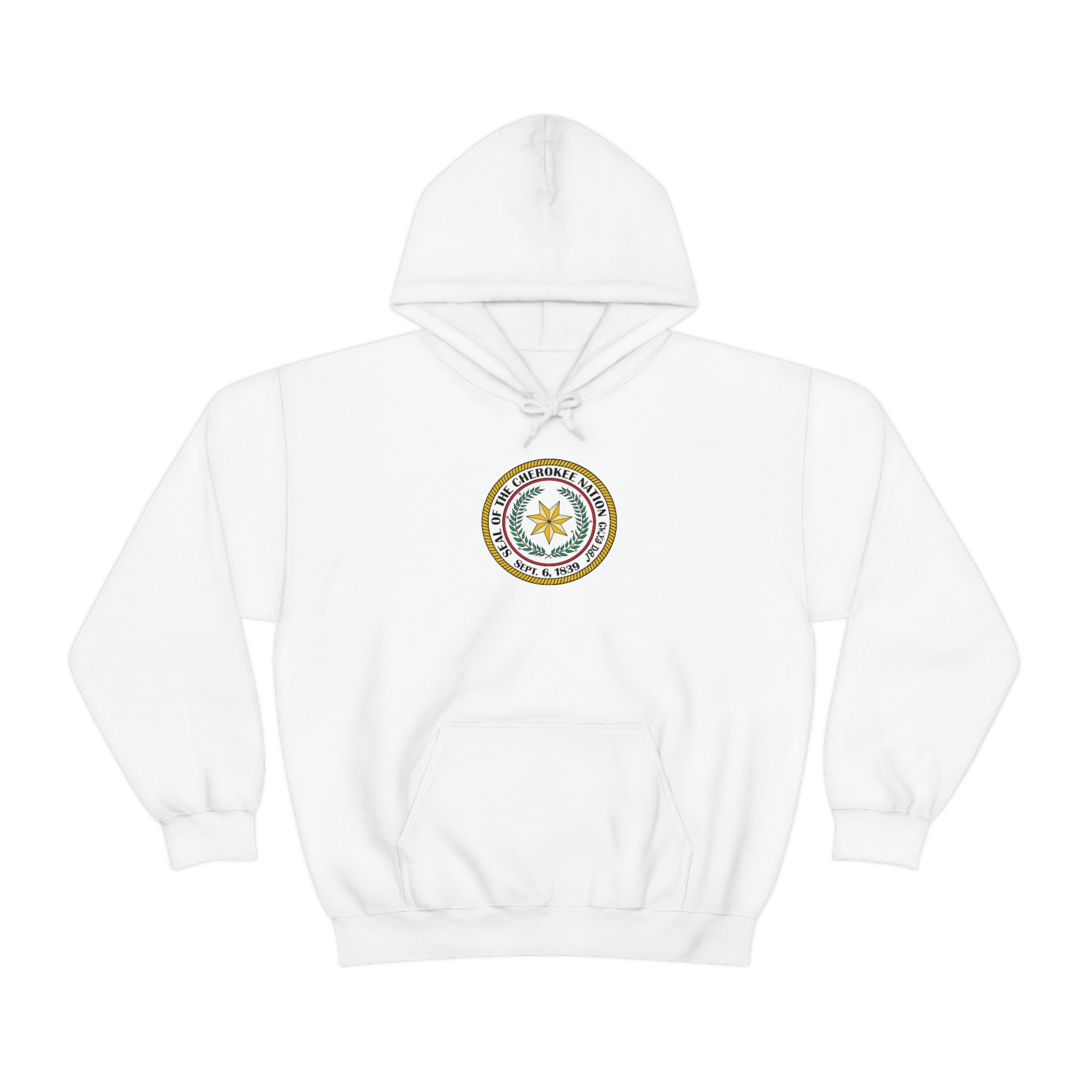 Cherokee Nation Seal Hoodie: Native American Tribe Design - Etsy