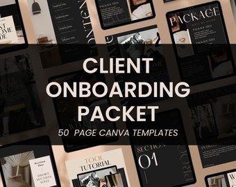 Client Welcome Packet Client Onboarding Packet Template - Etsy