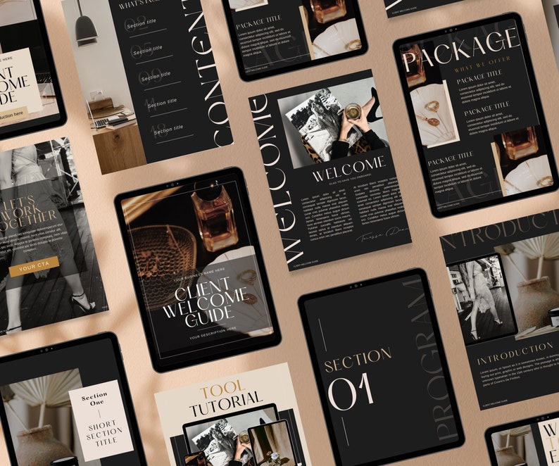 Client Onboarding Packet, Onboarding Checklist, Client Welcome Pack ...