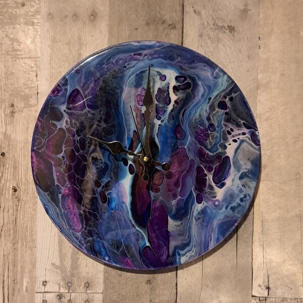 Square Wall Clock - Etsy