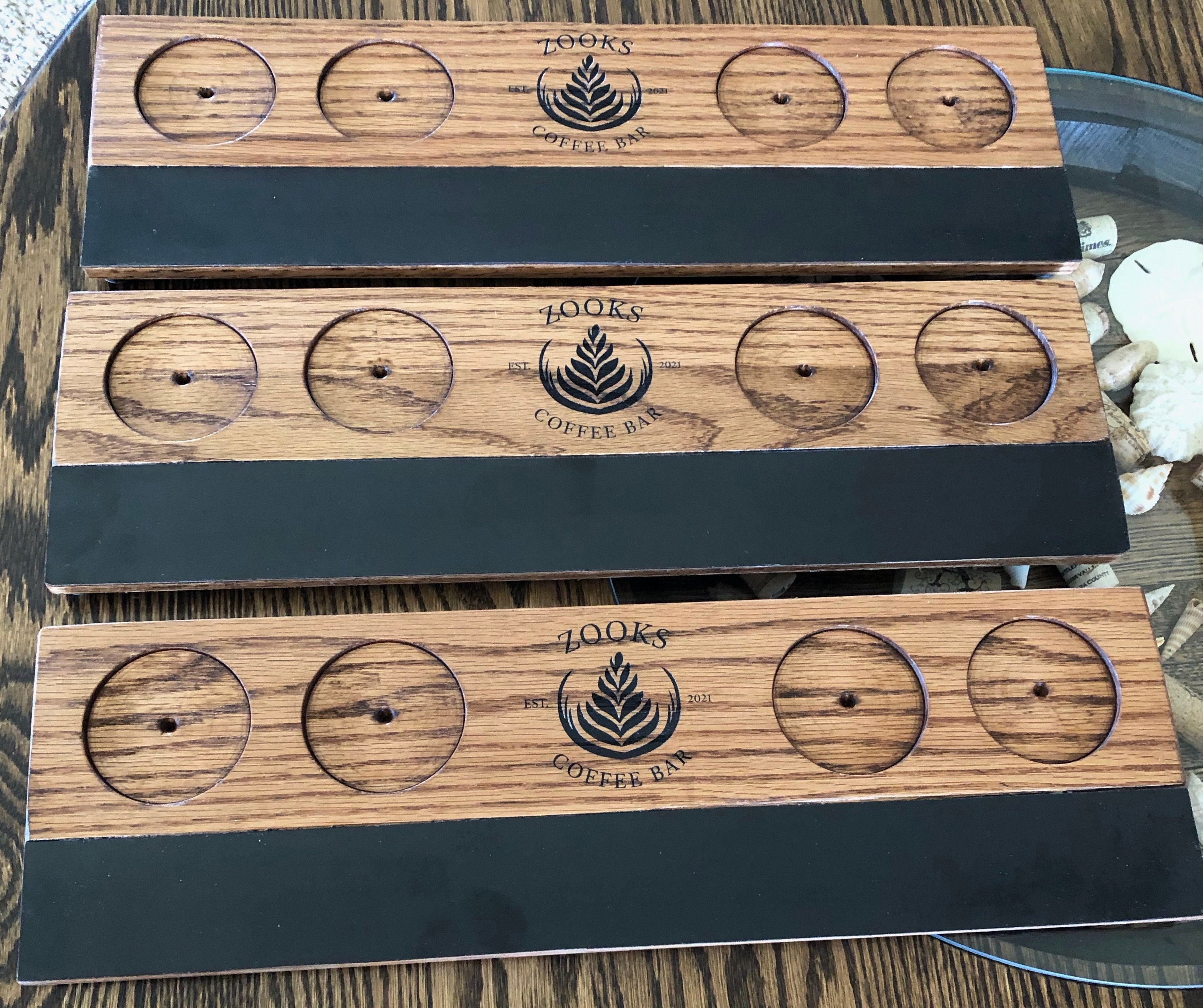 Coffee Flight Boards - Etsy