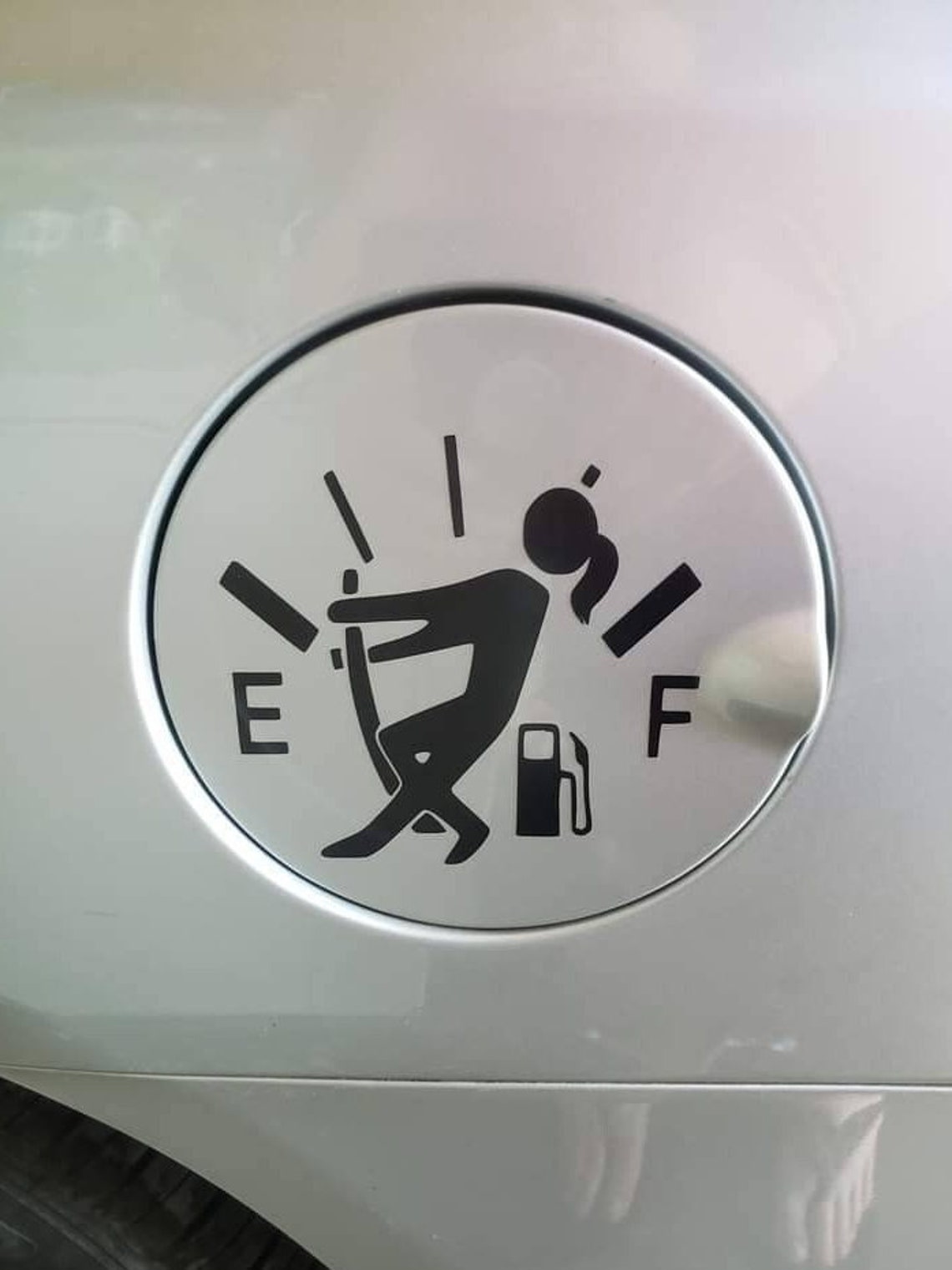 Low-empty Gas/fun Car Decal/truck Sticker/low Gas - Etsy