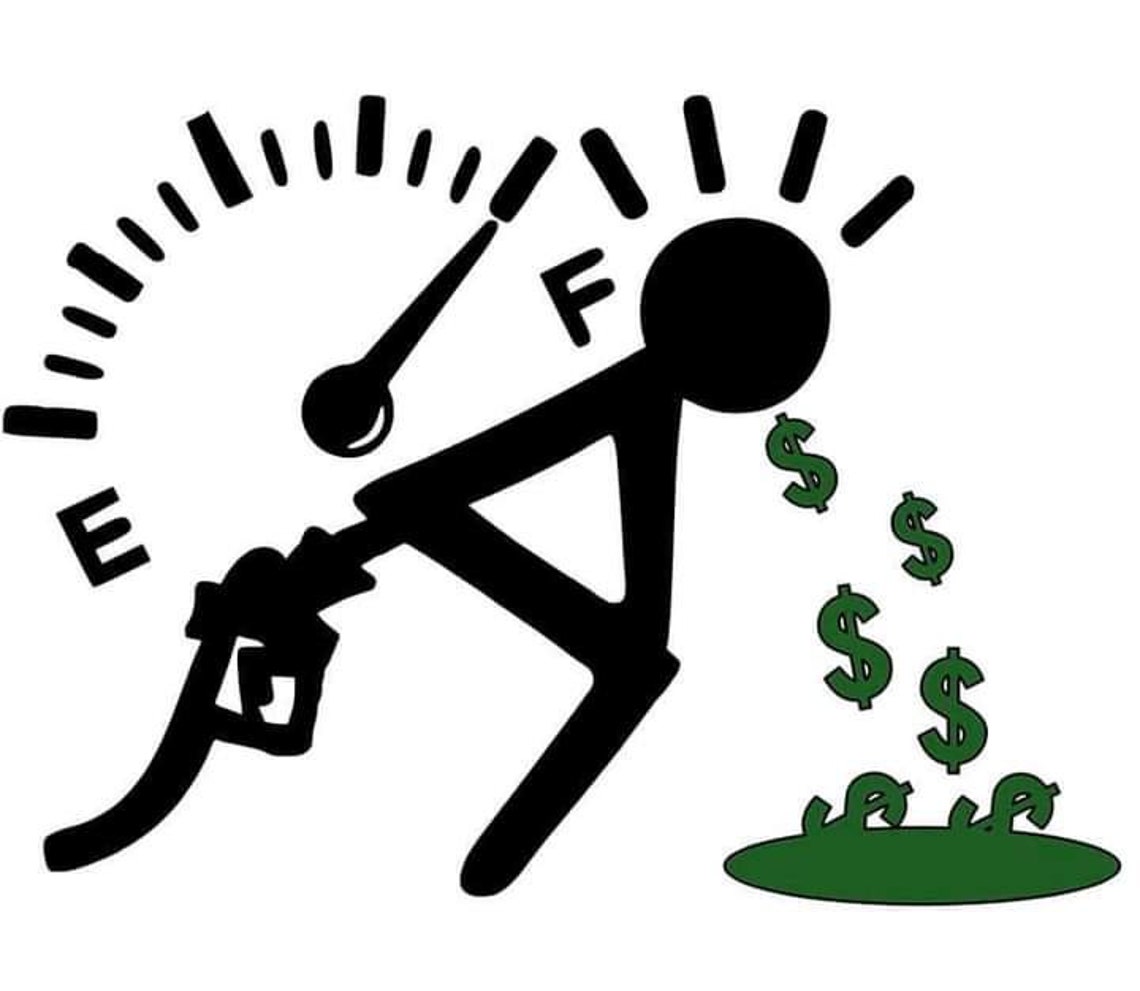 Low-empty Gas/fun Car Decal/truck Sticker/low Gas - Etsy