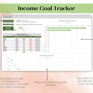 Microsoft Excel: Budget Spreadsheet to Track Income & Expense and Reach ...