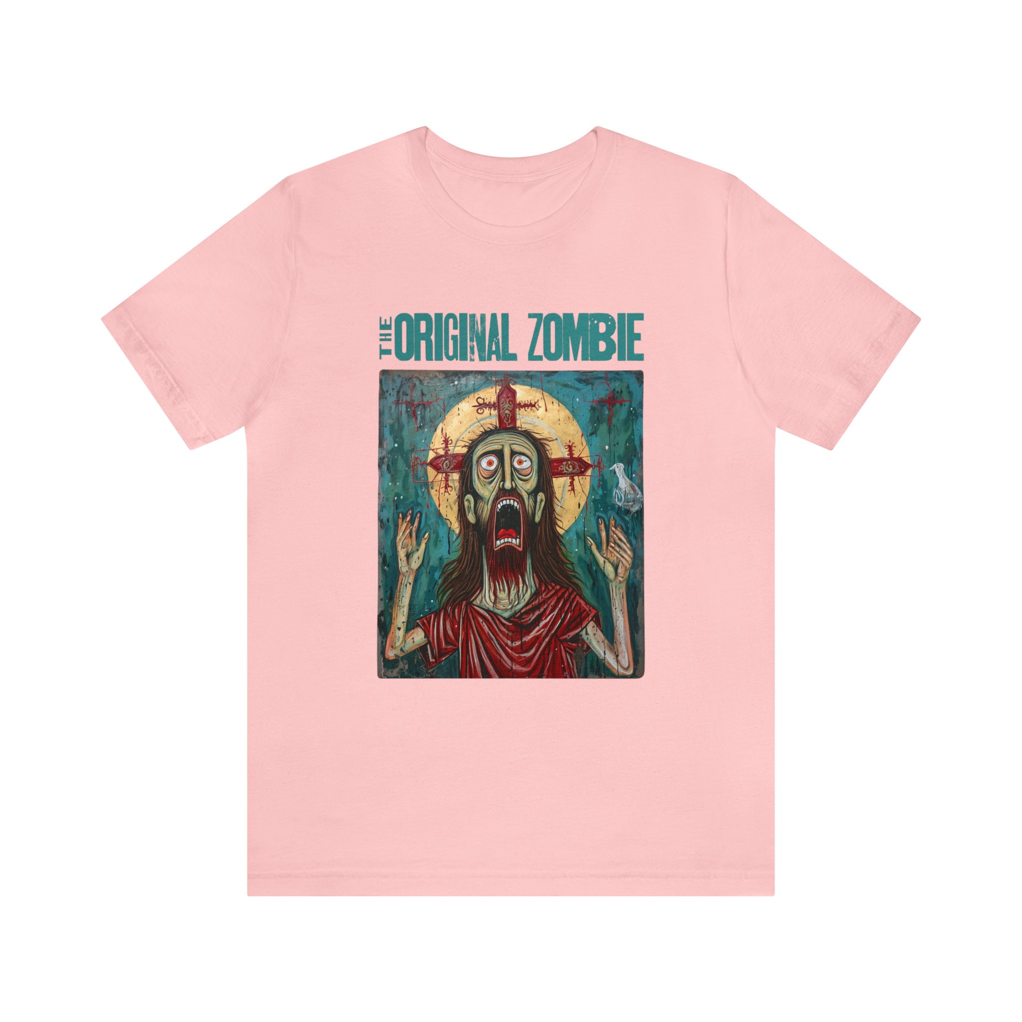 The Original Zombie Jesus Icon Shirt, Ghost Zombie Jesus Shirt ...
