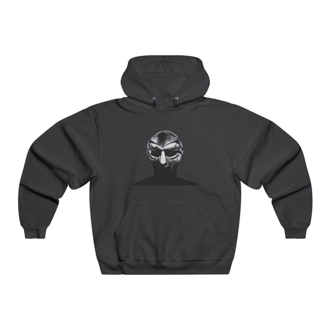 MF Doom Sweatshirt, Masked Villainy Rap Music Hoodie, Rap Music Icon ...