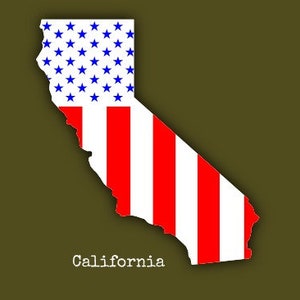 States Civil Peacetime Flag Decals - Etsy