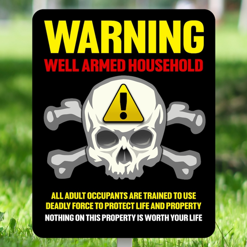 Security Signs - Etsy