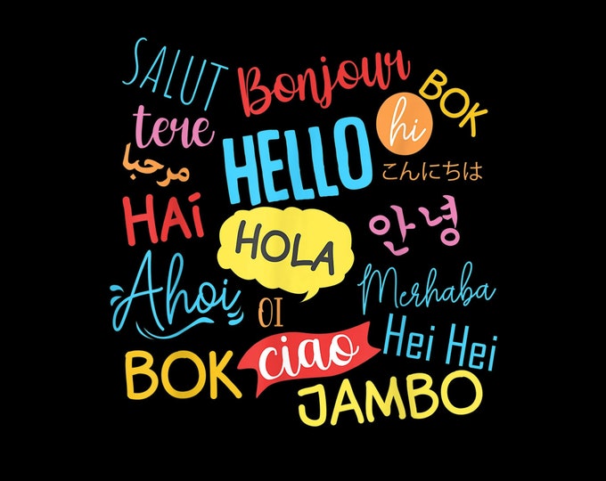 Hello Around the World Flashcards Multicultural Language Resources ...
