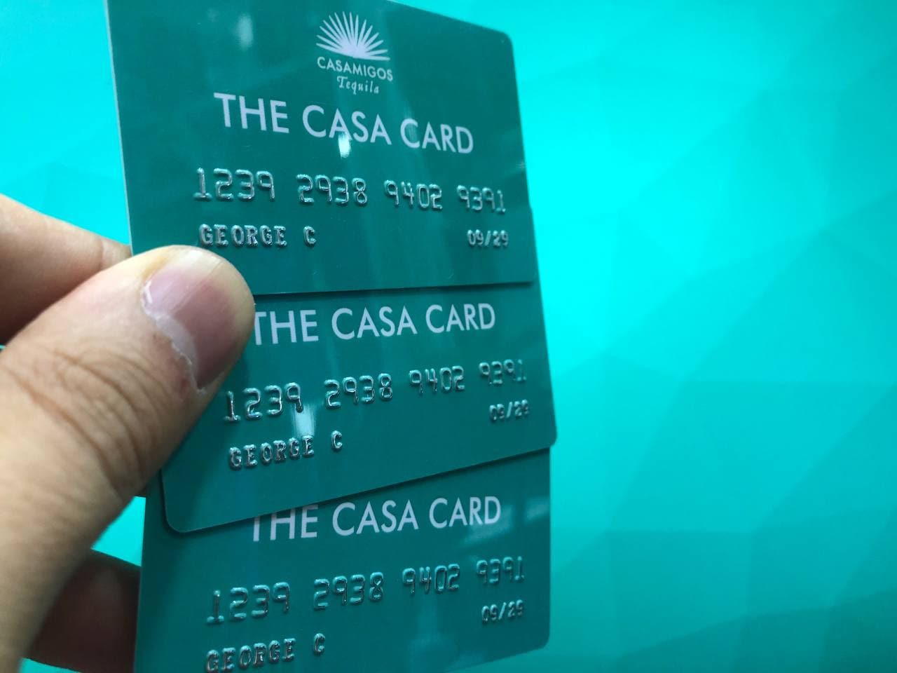 50 Pcs Plastic Card Embossing ID Card Membership Cards Embossed Cards ...