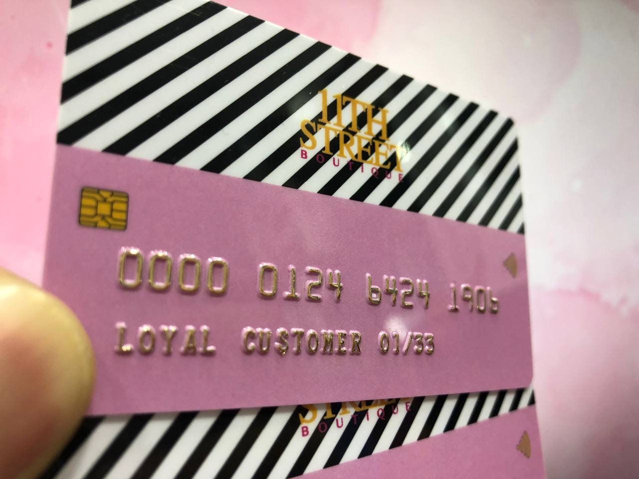 50 Pcs - Plastic Card Embossing - ID Card - Membership Cards - Embossed ...